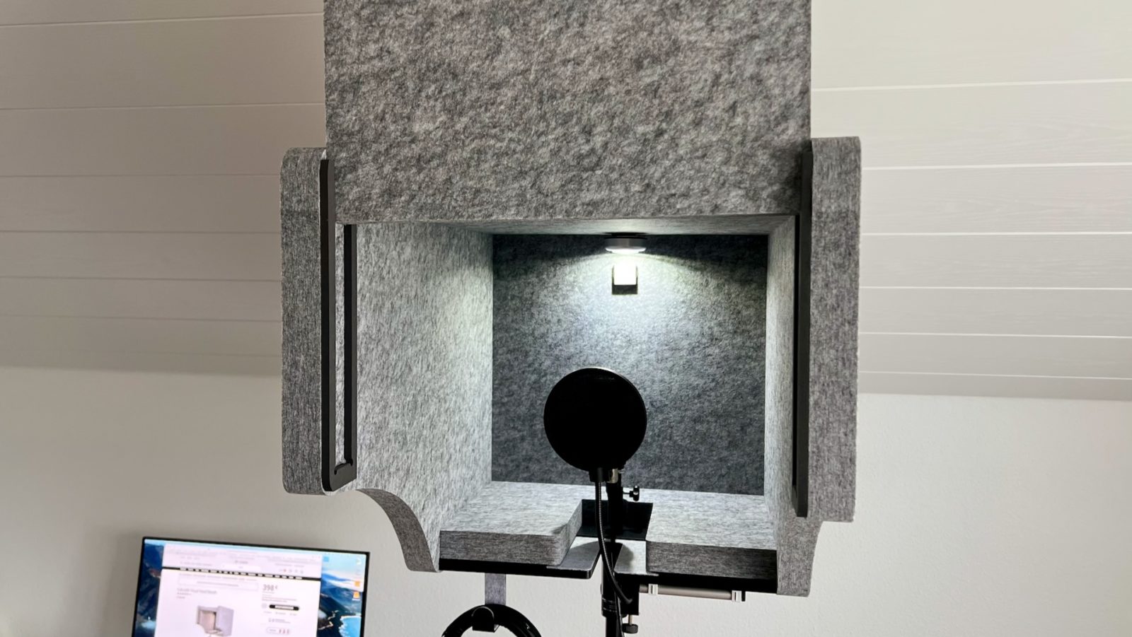 Test: Vocal Head Booth von t.akustik schlägt Isovox